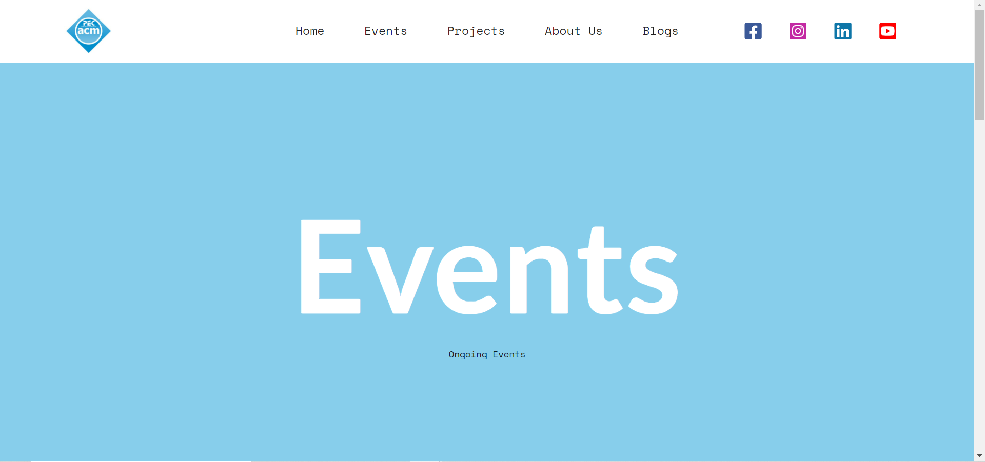 Issue #39- Modify height of div by sri-rishi · Pull Request #79 · PEC-CSS/ACM-PEC-Website · GitHub