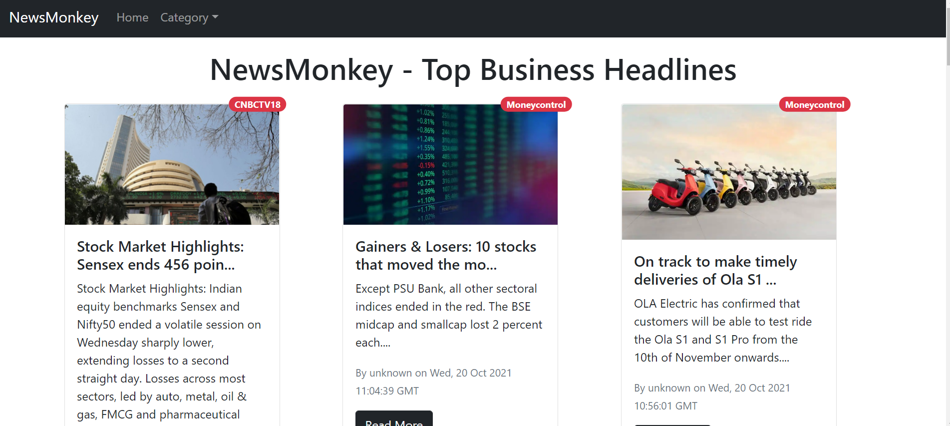 GitHub - Zuber8040/NewsMonkey: It gives fresh News from Newsapi
