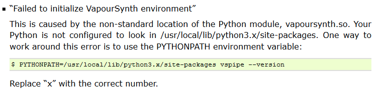 Poor Compatibility With Uwp Python 39 · Issue 684 · Vapoursynth