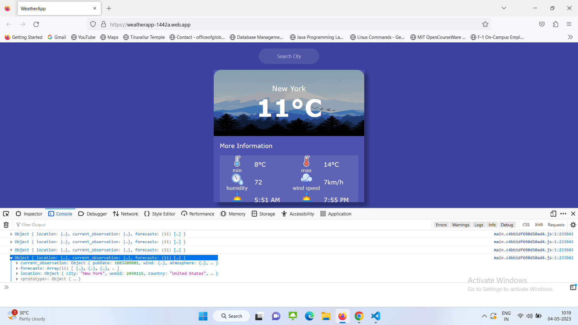 GitHub - vasumathi298/WeatherApp