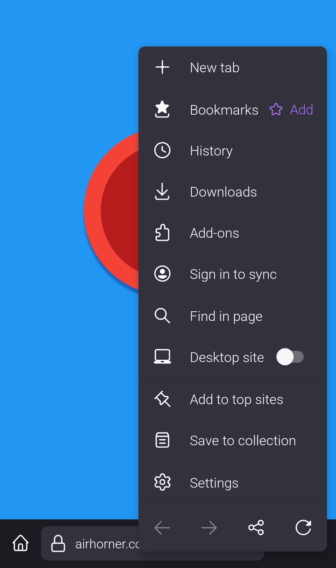 Add internet page and other 1x1 shortcuts to home screen (PWA ...