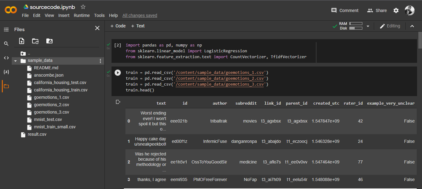 Github Kelompok Achiera Multi Label Emotion Classification