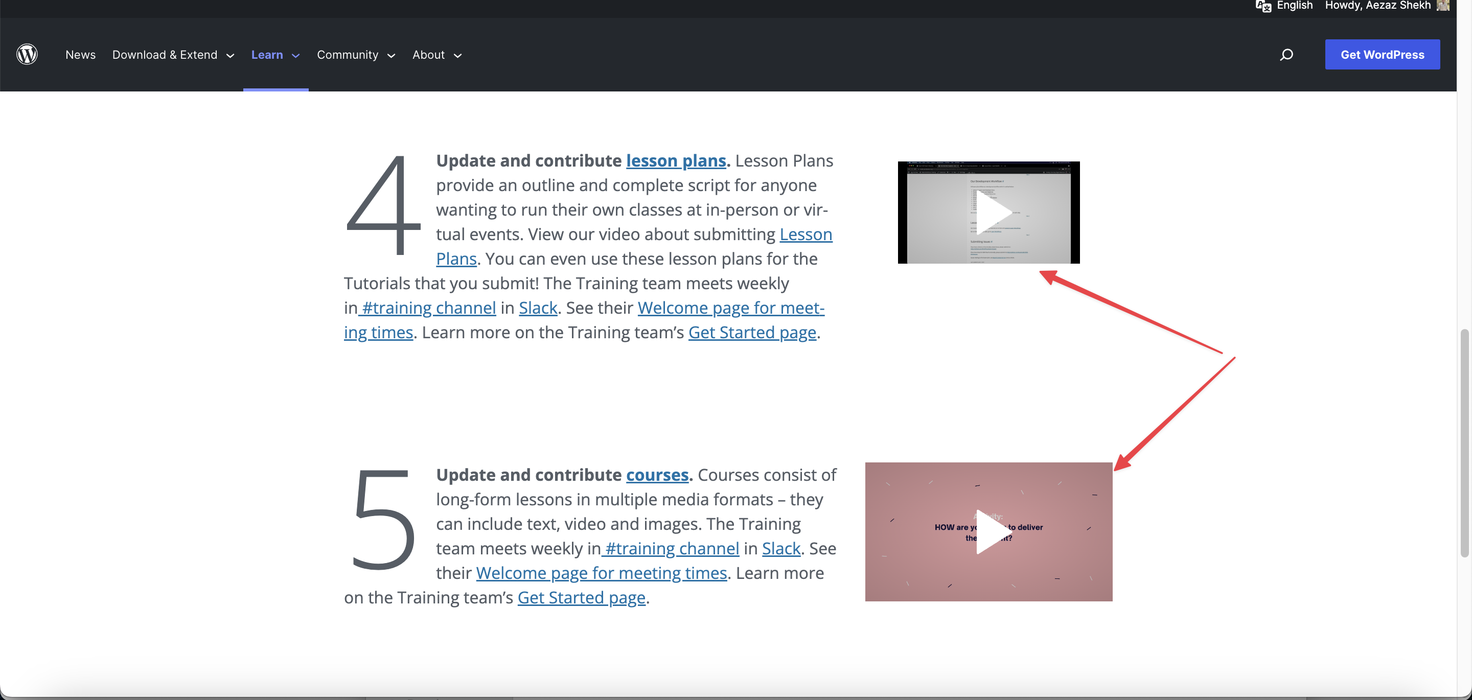 There is a difference in the size of the video on the page. · Issue ...