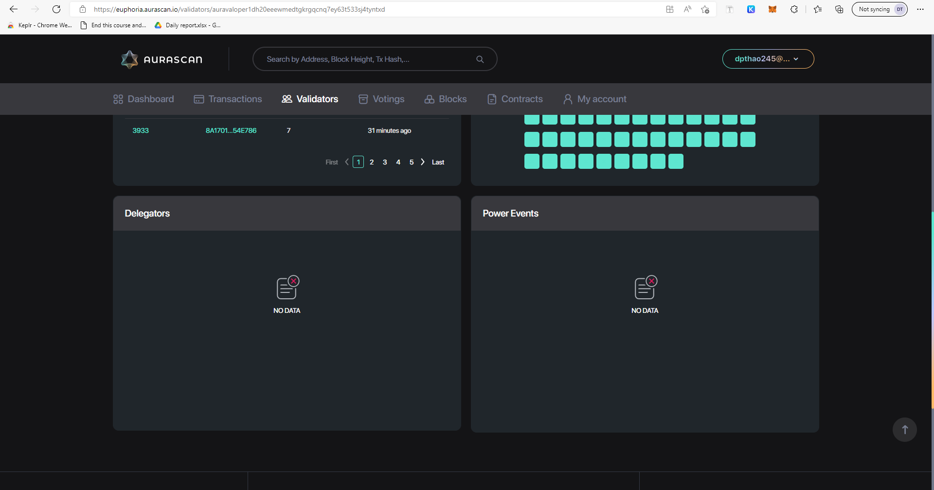 [Aurascan][Euphoria][ValidatorDetails] Display loading icon when no data of delegators table ...