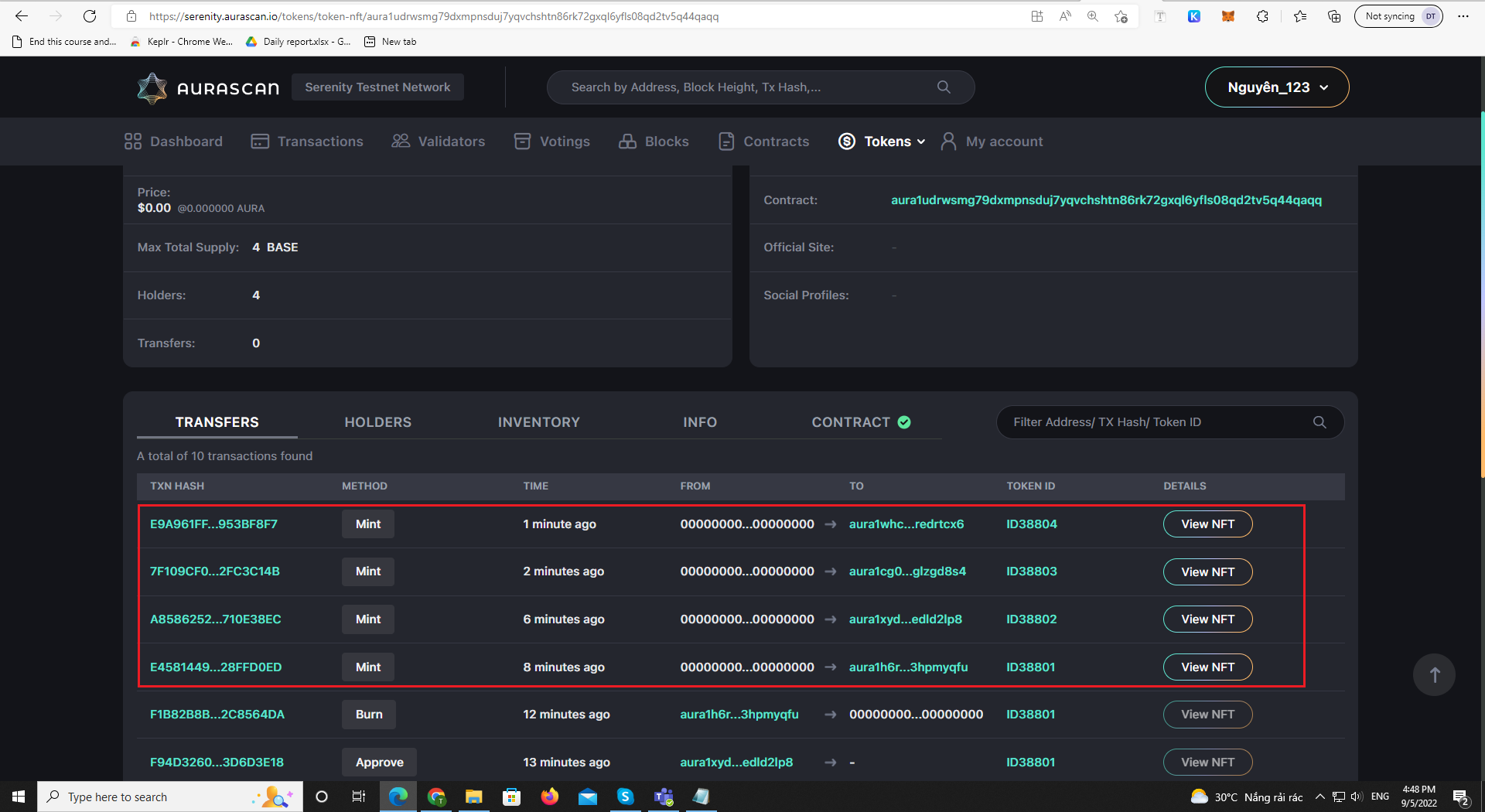 [Aurascan][TokenDetails][CW20][CW721][Holders] Sắp xếp thứ tự holders chưa đúng · Issue #846 ...