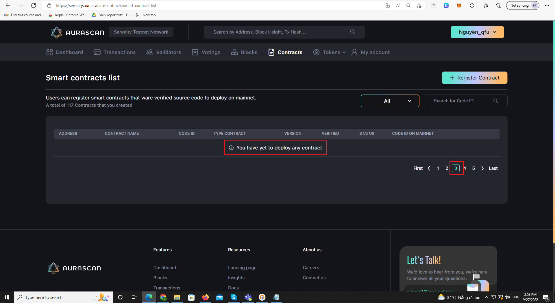 [Aurascan][Contracts][SmartContractList] Some issue of Search for Code ID · Issue #1063 · aura ...