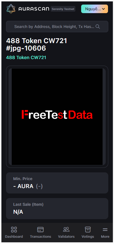 [Aurascan][TokenDetail] Hiển thị các định dạng Hình ảnh, Video, Audio hoặc định dạng 3D của NFT ...