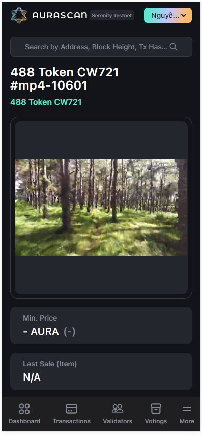 [Aurascan][TokenDetail] Hiển thị các định dạng Hình ảnh, Video, Audio hoặc định dạng 3D của NFT ...