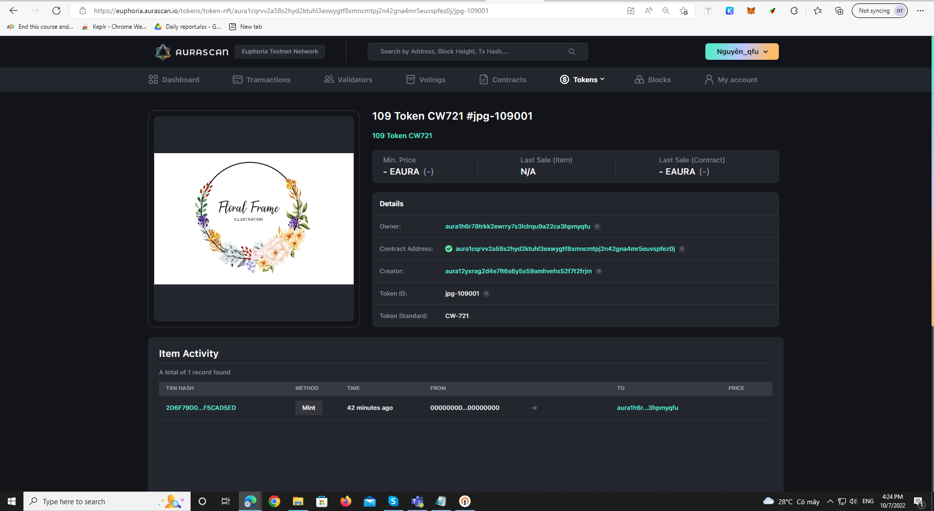 [Aurascan][TokenDetail] Hiển thị các định dạng Hình ảnh, Video, Audio hoặc định dạng 3D của NFT ...