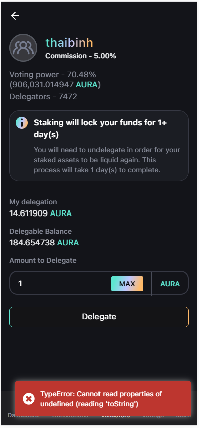 [Aurascan][Coin98][Mobile] Issue connect Coin98 · Issue #1163 · aura-nw/aurascan · GitHub