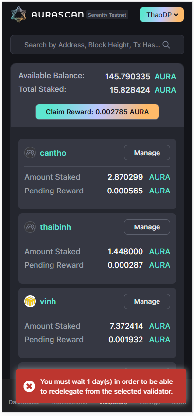 [Aurascan][Coin98][Mobile] Issue connect Coin98 · Issue #1163 · aura-nw/aurascan · GitHub