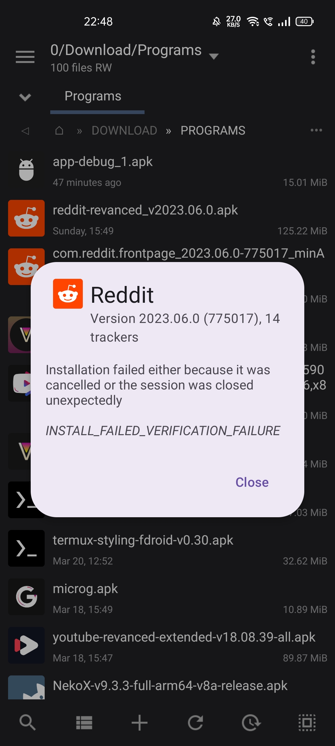 Ability to install all self signed apps · Issue #1036 · MuntashirAkon ...