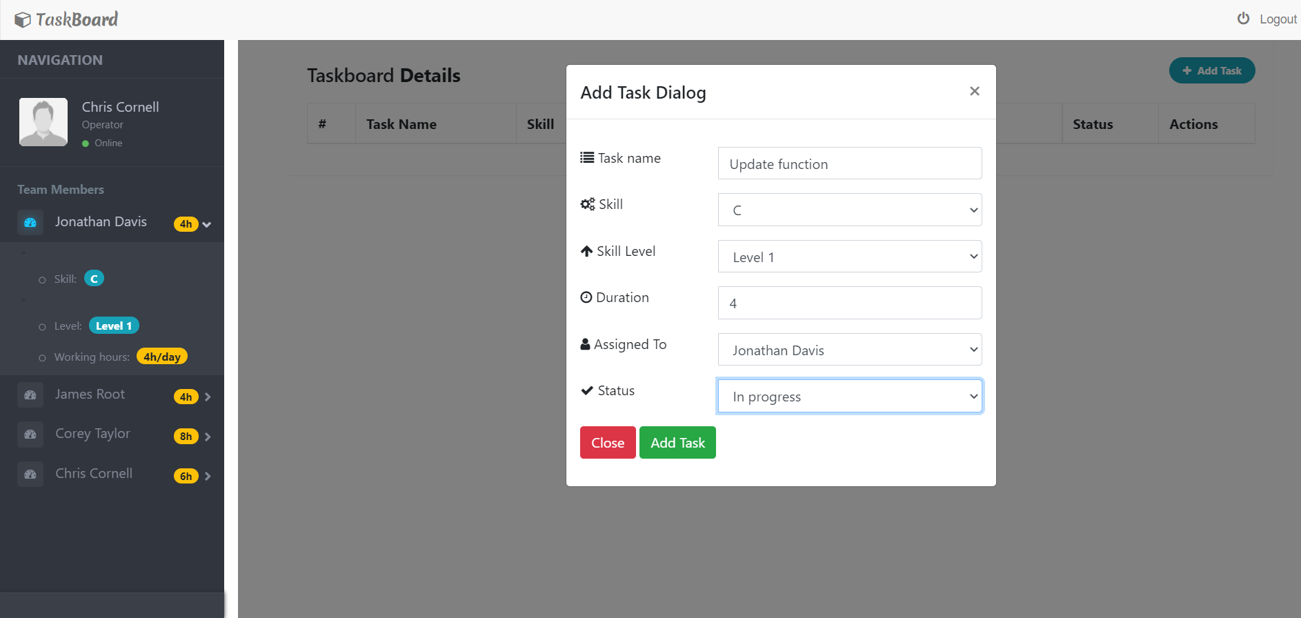 GitHub - Roberta-Carla/Taskboard