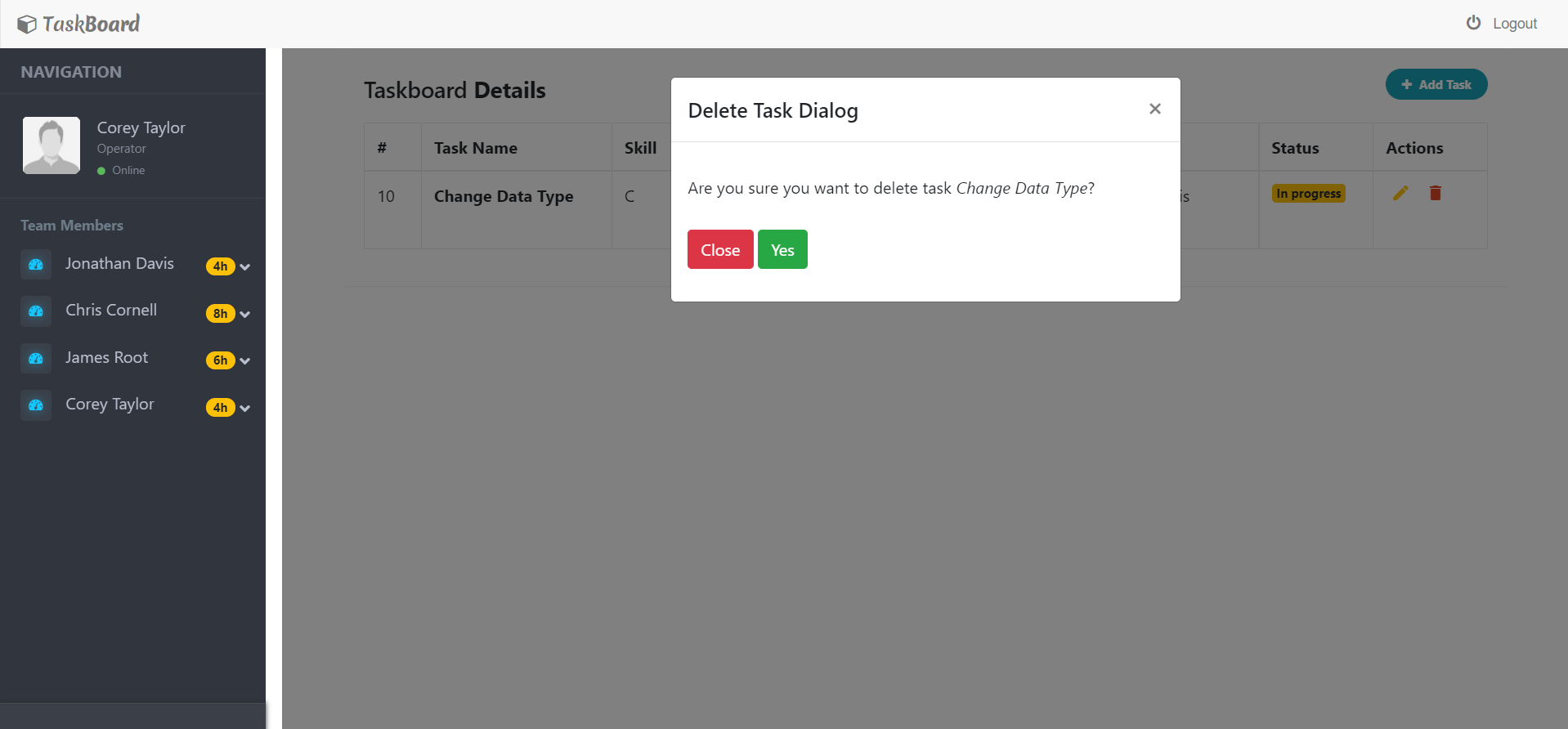 GitHub - Roberta-Carla/Taskboard