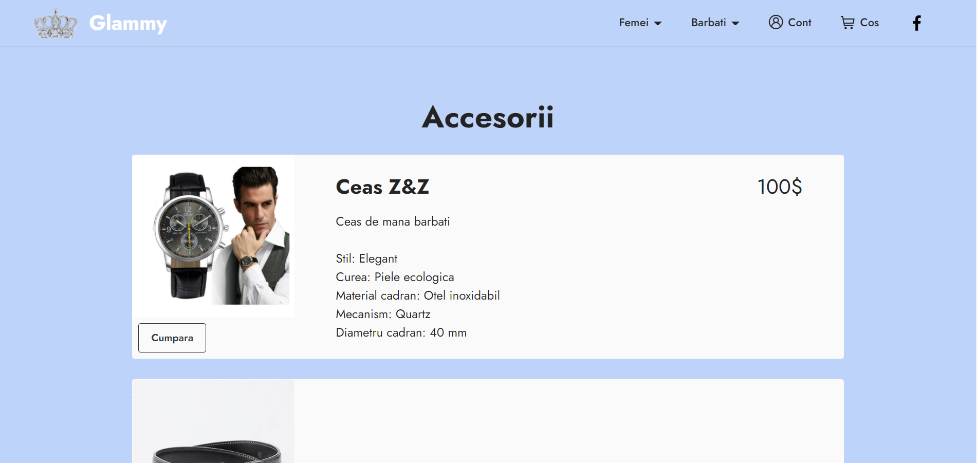 GitHub - Roberta-Carla/Glammy