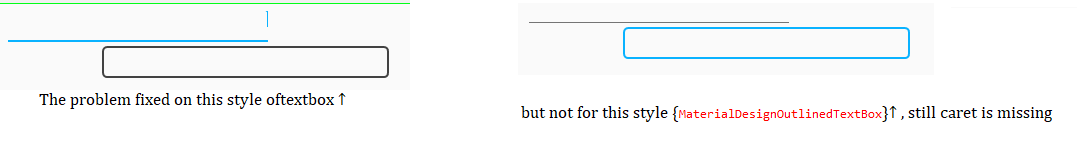 Caret Index is hidden when FlowDirection is RightToLeft On Material Design in C# WPF · Issue ...