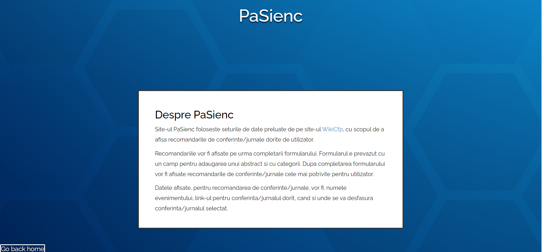 GitHub - Roberta-Carla/Pasienc-master