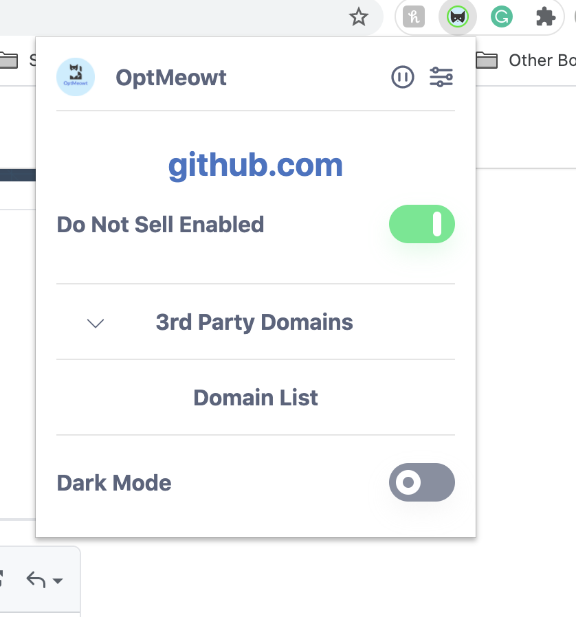 Adding a feedback mechanism · Issue #103 · privacy-tech-lab/gpc-optmeowt · GitHub