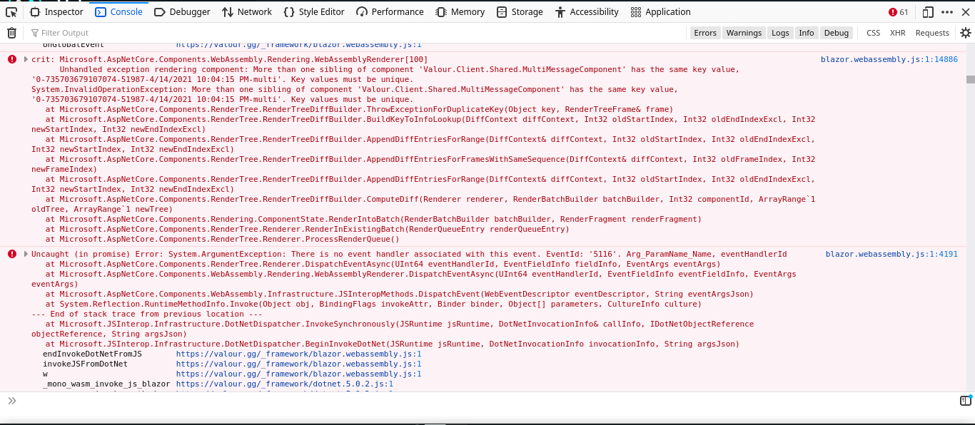 🐛 Bug - valour duplicating messages and crashing · Issue #238 · Valour-Software/Valour · GitHub