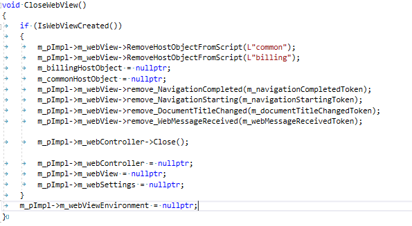 WebView2 crash receiving the HRESULT 0x8007139f before the crash when ...