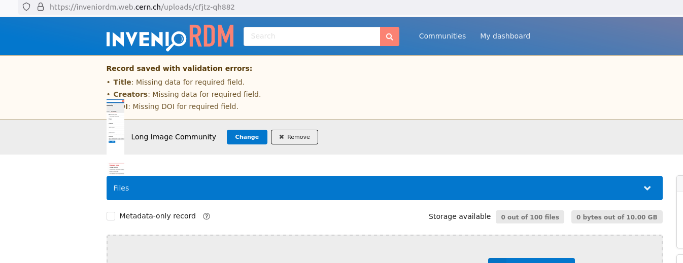 Community Image Overflow · Issue #1681 · inveniosoftware/invenio-app-rdm · GitHub
