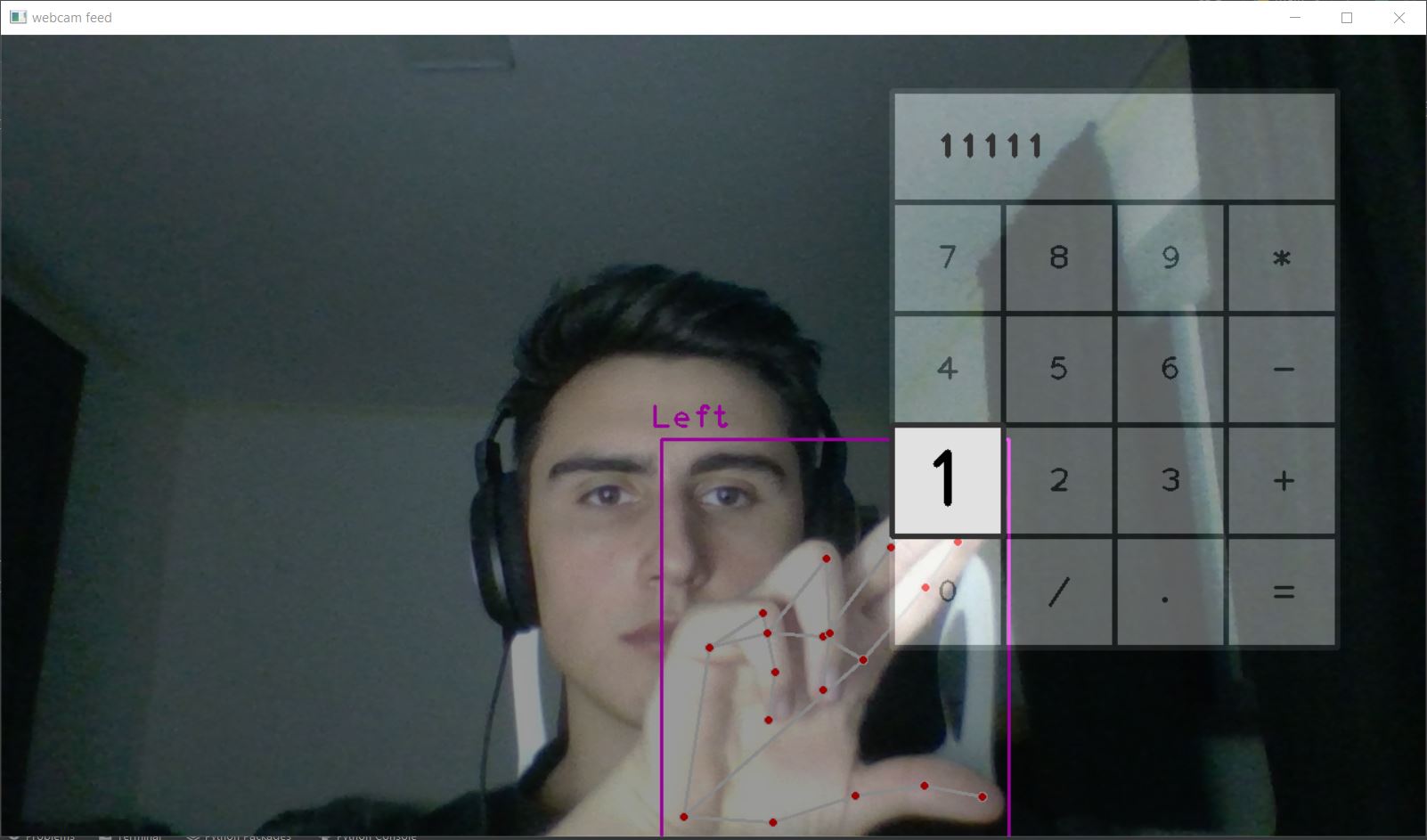 Github Alexcindeahand Motion Calculator Opencv Virtual Calculator Which You Control Using