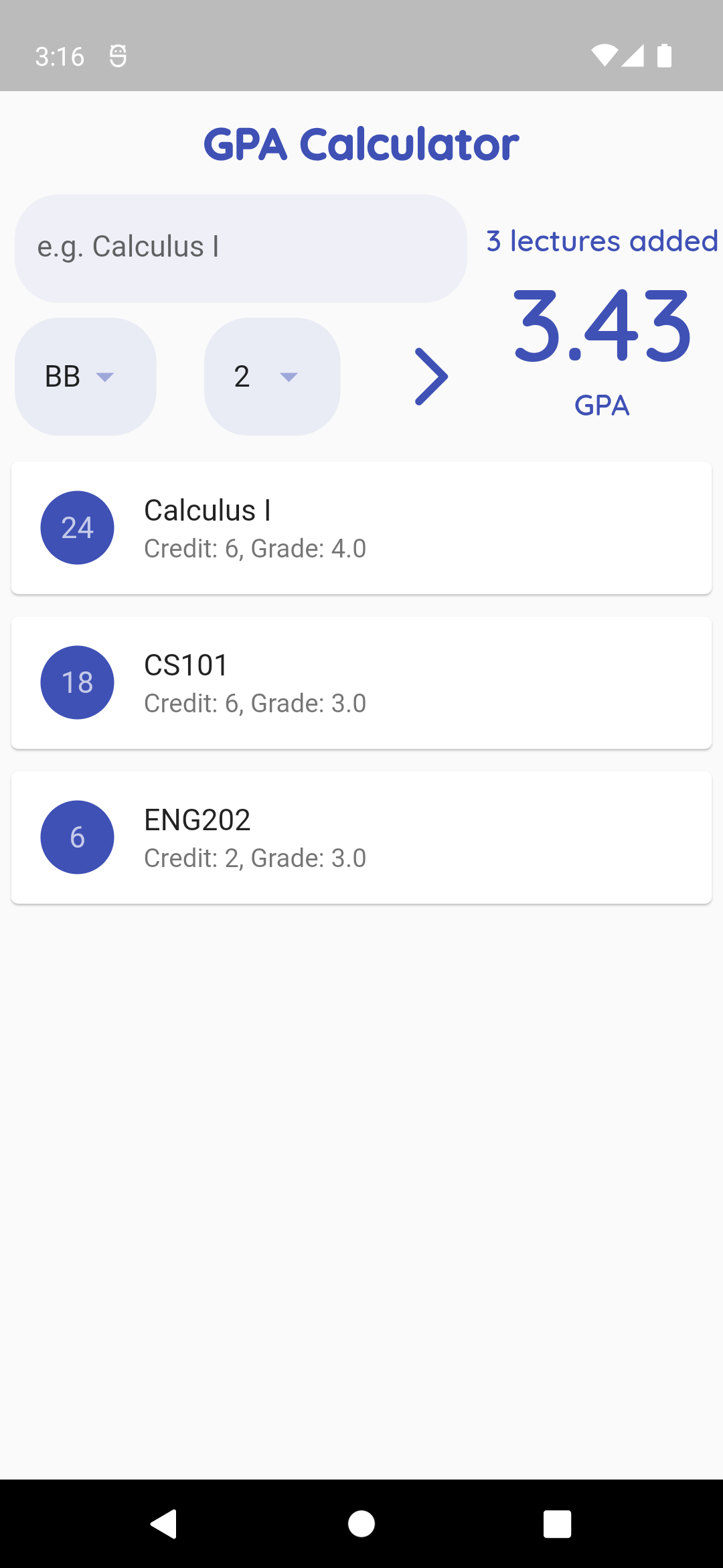 GitHub - mrthnby/gpa_calculator: Flutter App for GPA calculation