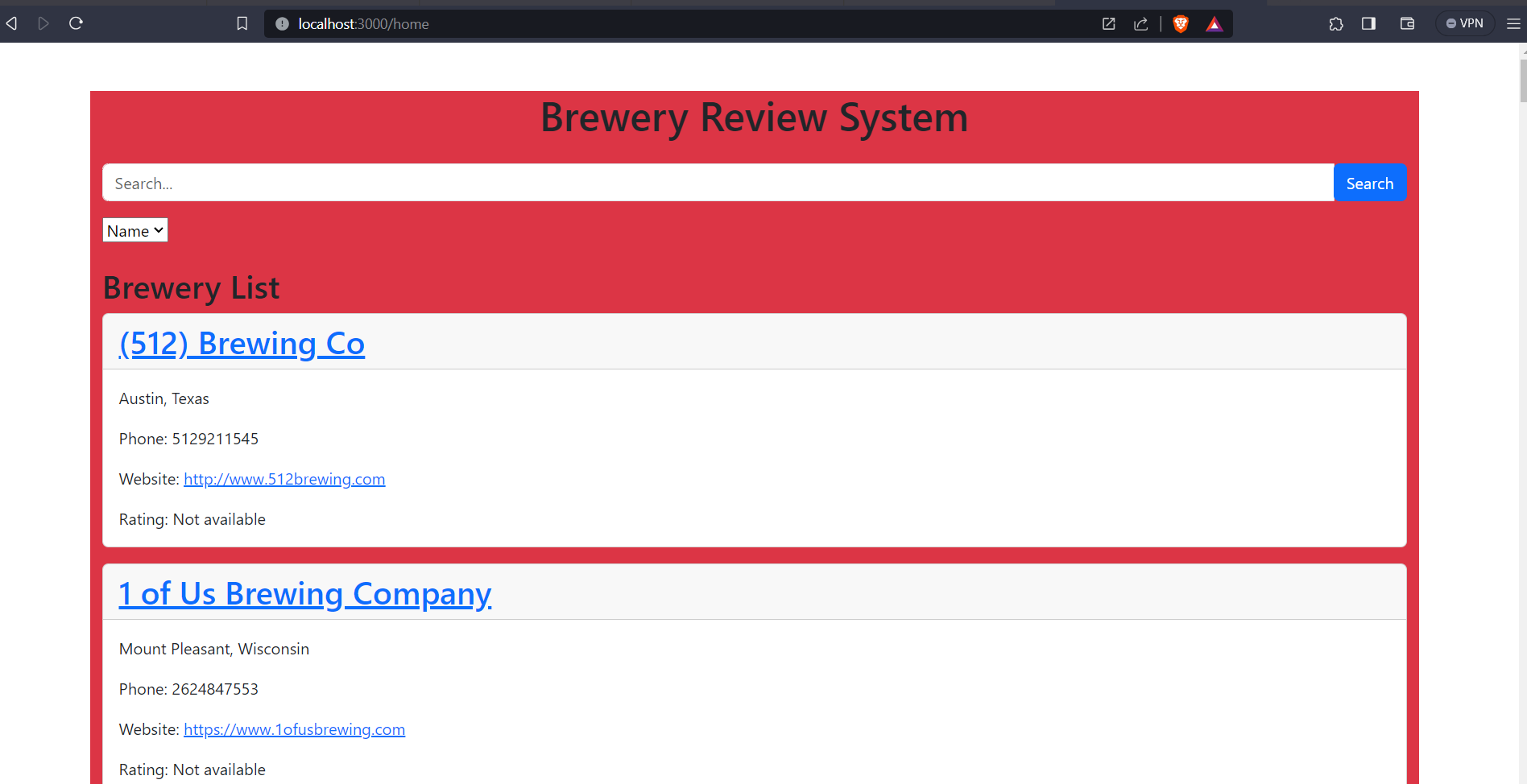 GitHub - Shantanu-2127/Brewery-review-system