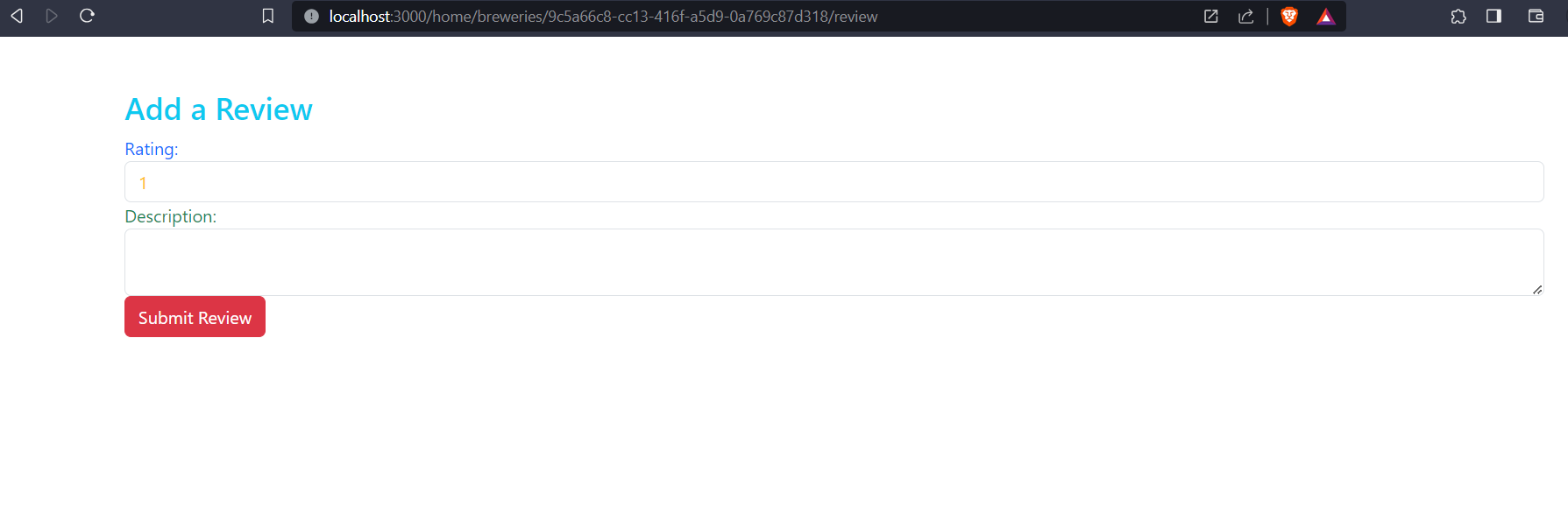GitHub - Shantanu-2127/Brewery-review-system