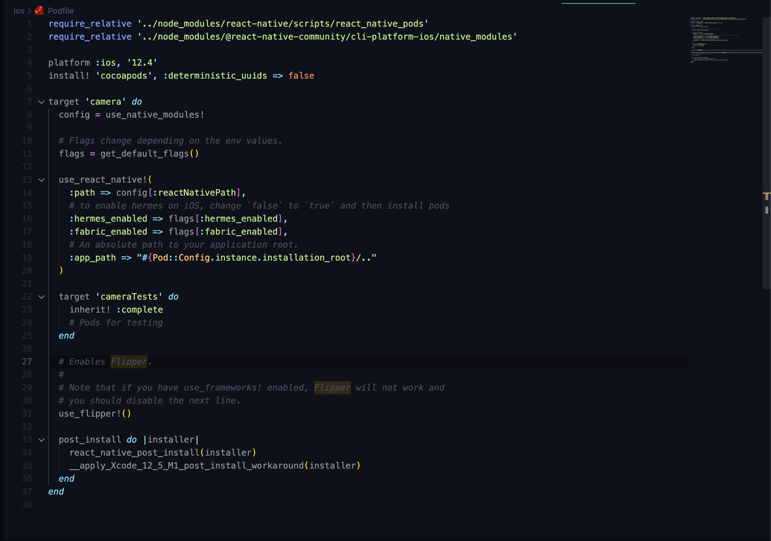 🐛 Build Failed On Ios After Installing Package · Issue 1130 · Mrousavy React Native