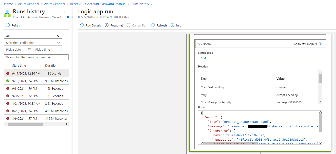 Incident Response Playbooks Crashing · Issue #3069 · Azure/Azure ...