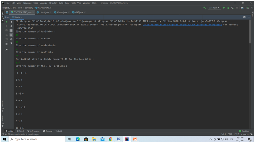 GitHub - DimitrisTrakos/3-SAT-Problem-Solver: Implementation of local ...