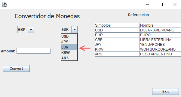 GitHub - jolnmas/Challenge-ConversorDeMoneda: Conversor De Moneda