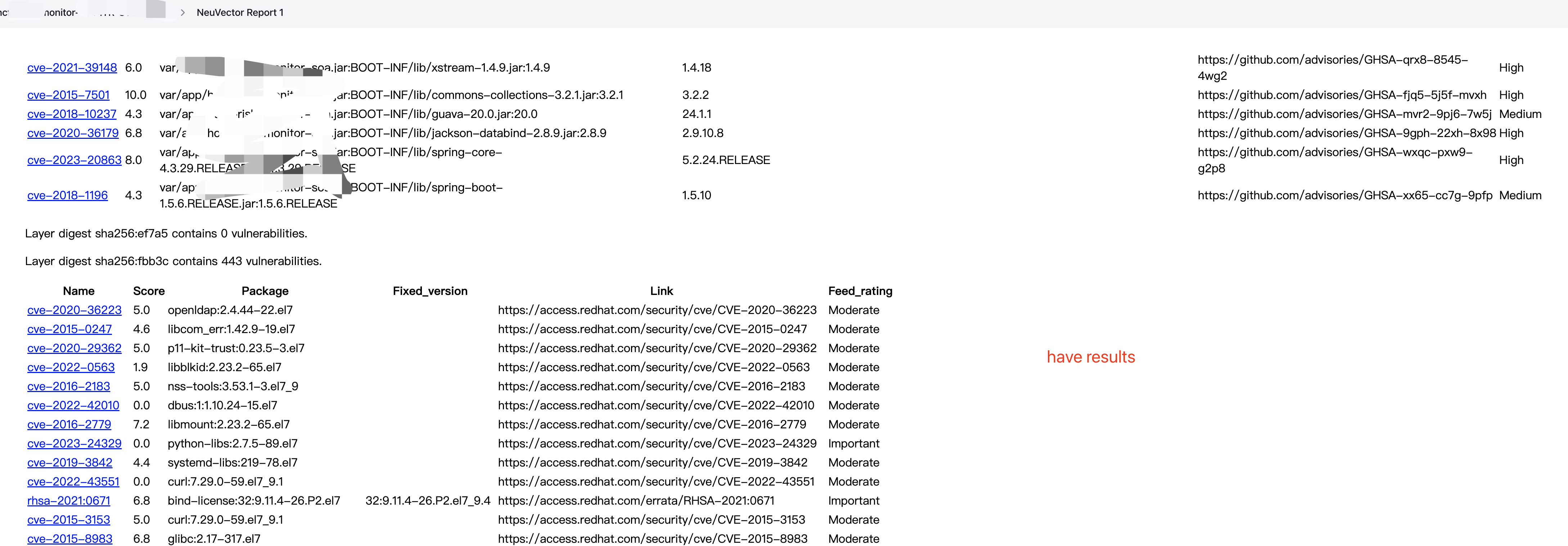 Scanner can't scanning Base OS Debian 8 · Issue #747 · neuvector/neuvector · GitHub