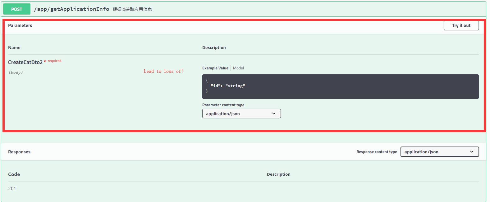 Setting Example data · Issue #45 · nestjs/swagger · GitHub Setting Example data · Issue #45 · nestjs/swagger · GitHub