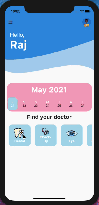 GitHub - MayankPatel85/SmartClinic: An app to search through available ...