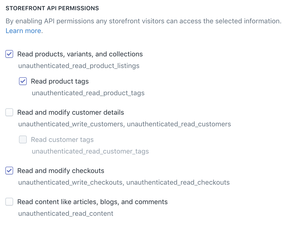 Creating checkout fails with "access denied" · Issue #582 · Shopify/js-buy-sdk · GitHub