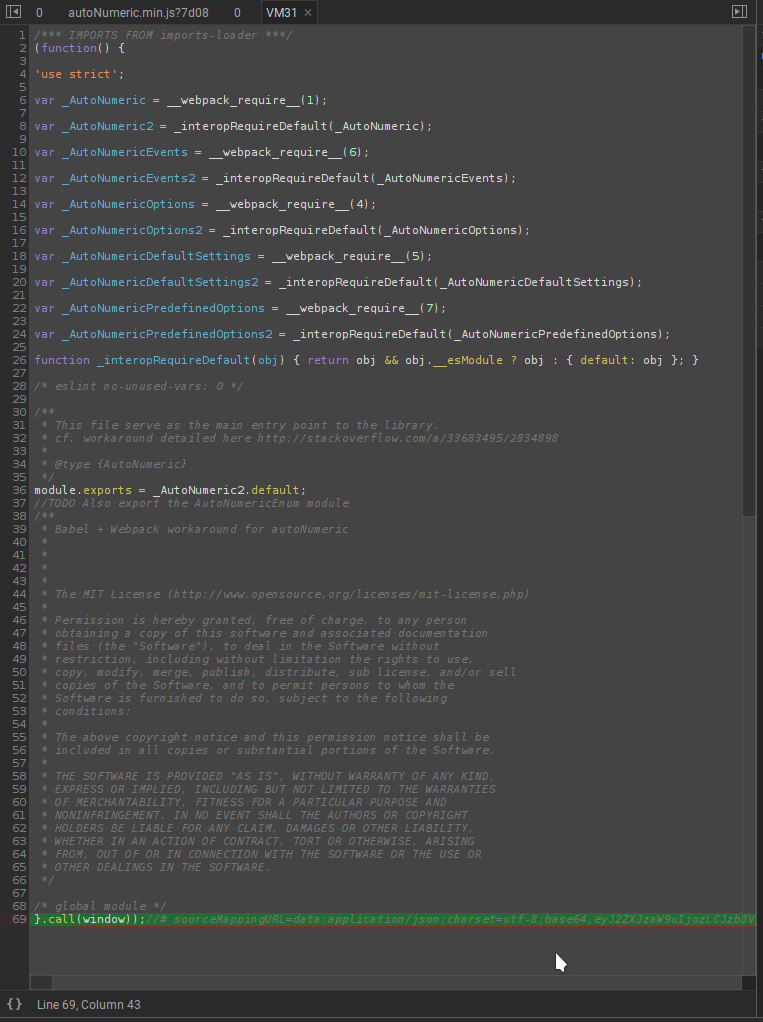 Allow Autonumeric To Be Imported In Web Workers In A Webpack Setup · Issue 494 · Autonumeric