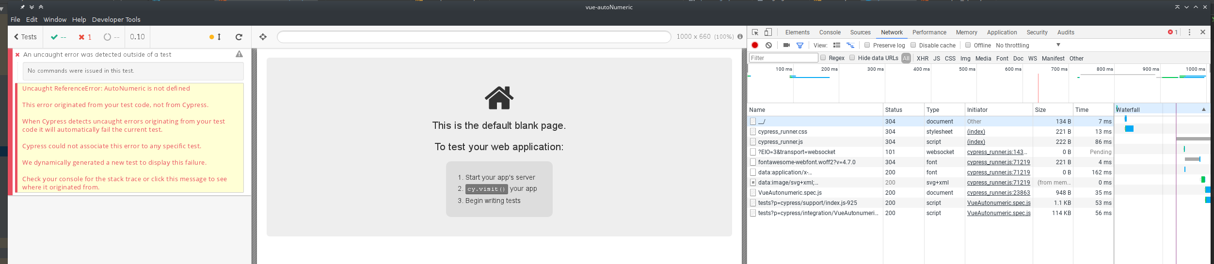 Cypress does not find libraries when those are set as 'externals' in the webpack configuration ...