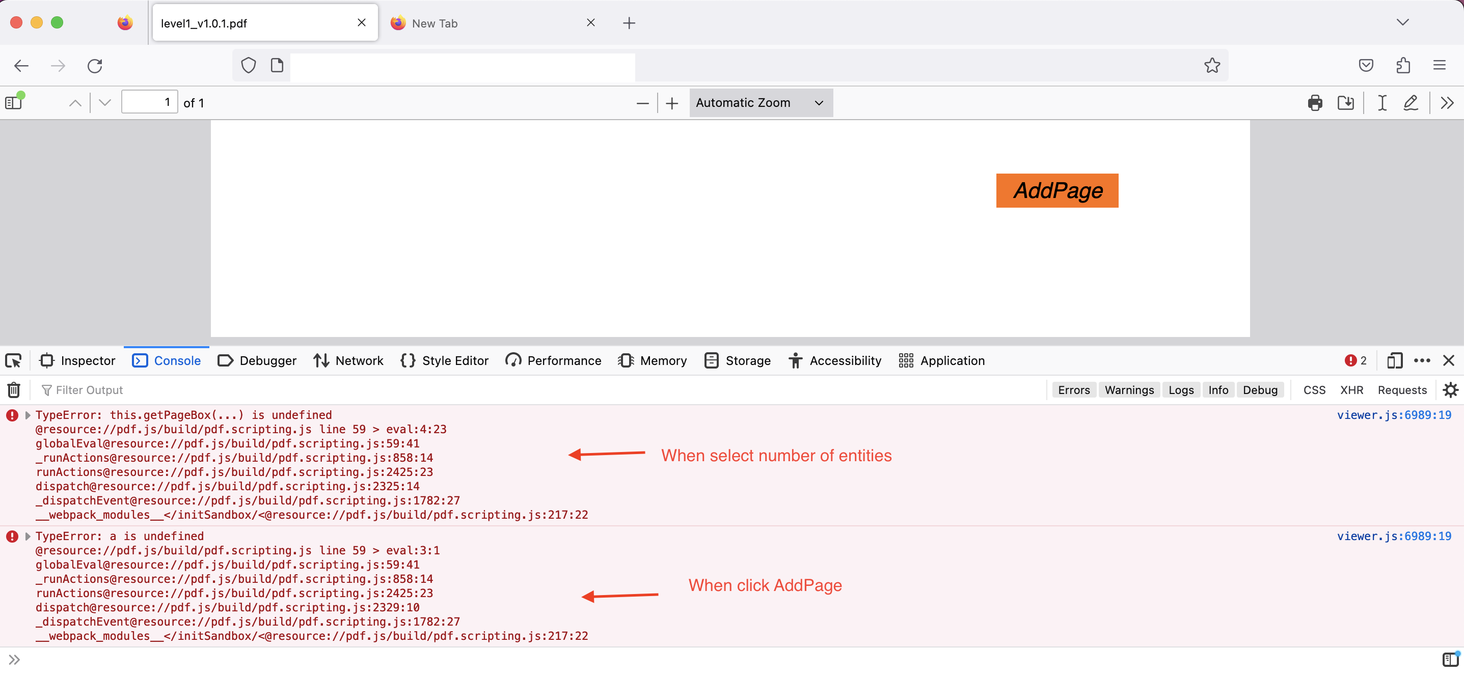 Dynamic Form Rendering Not Working From Javascript Action · Issue 16222 · Mozillapdfjs · Github
