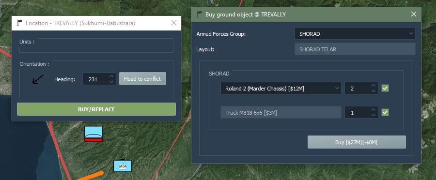 USA 2005 given access to Gepard and Marder if campaign is generated after one where those units ...