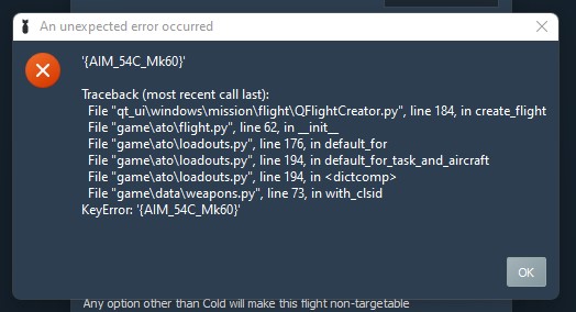 The new AIM-54C-Mk60 needs to be added to pydcs · Issue #2436 · dcs-liberation/dcs_liberation ...