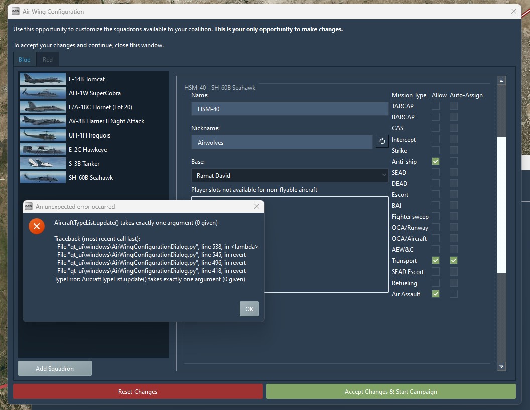Error encountered when Reset Changes is clicked on Air Wing Configuration pane · Issue #2751 ...