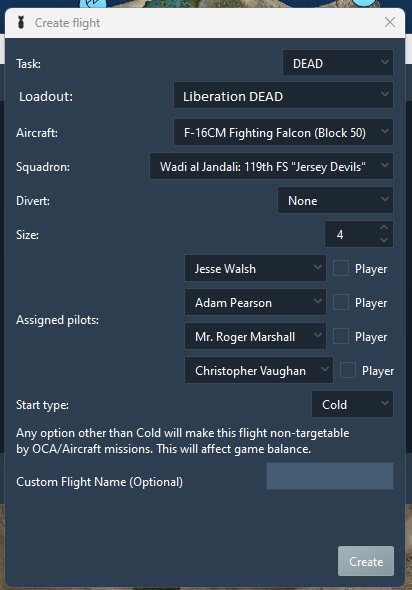 Loadout selection drop down menu in Create Flight · Issue #3104 · dcs-liberation/dcs_liberation ...