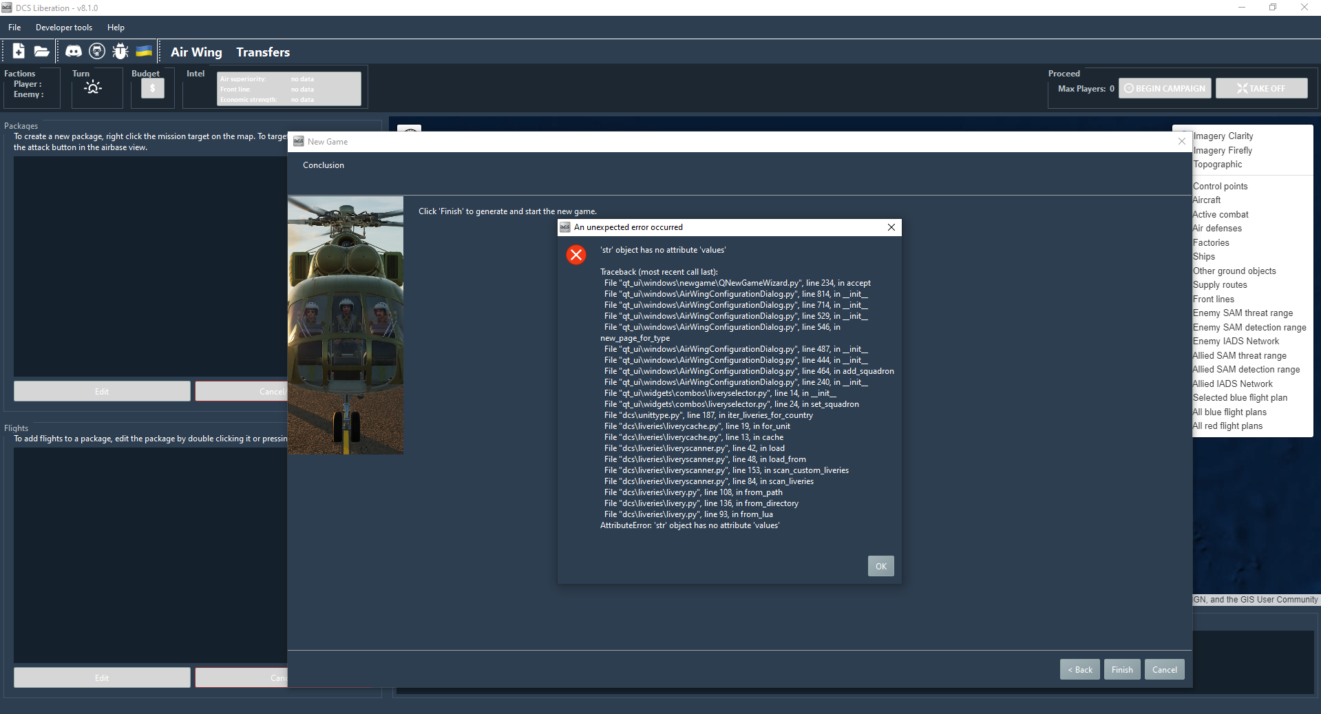 Log entry identifying problematic cusotm livery. · Issue #3231 · dcs-liberation/dcs_liberation ...