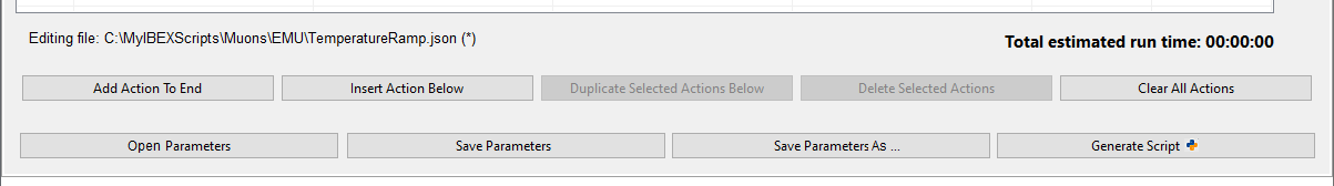 Script Generator: Display Location of Saved Parameters File · Issue #5969 · ISISComputingGroup ...