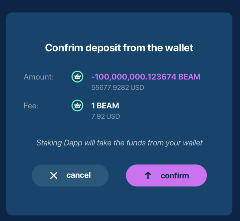 Dapps tx confirmations · Issue #717 · BeamMW/beam-ui · GitHub