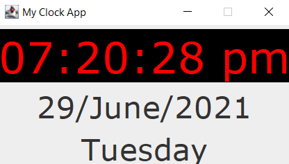 GitHub - Mohsin272/Clock: Java GUI digital clock