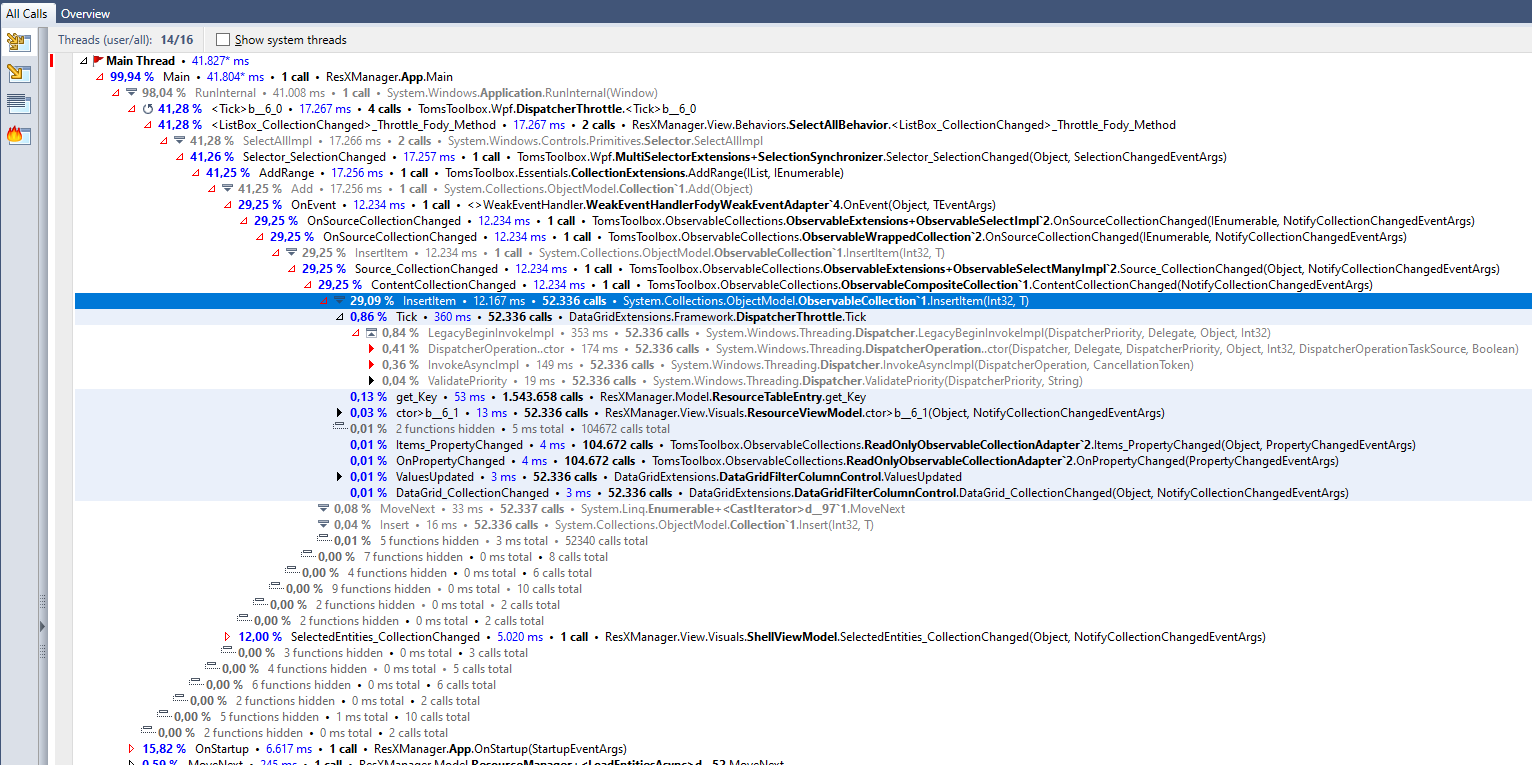Fix for issue #356 is causing a large performance penalty on loading large resx files · Issue ...