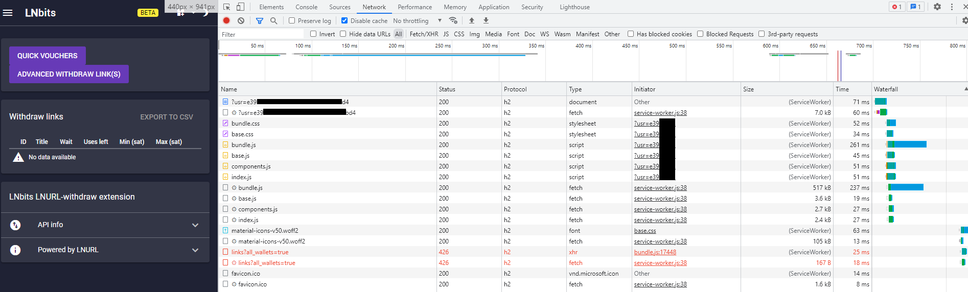 LNbits LNURL withdraw not working with front end nginx proxy · Issue #3535 · raspiblitz ...
